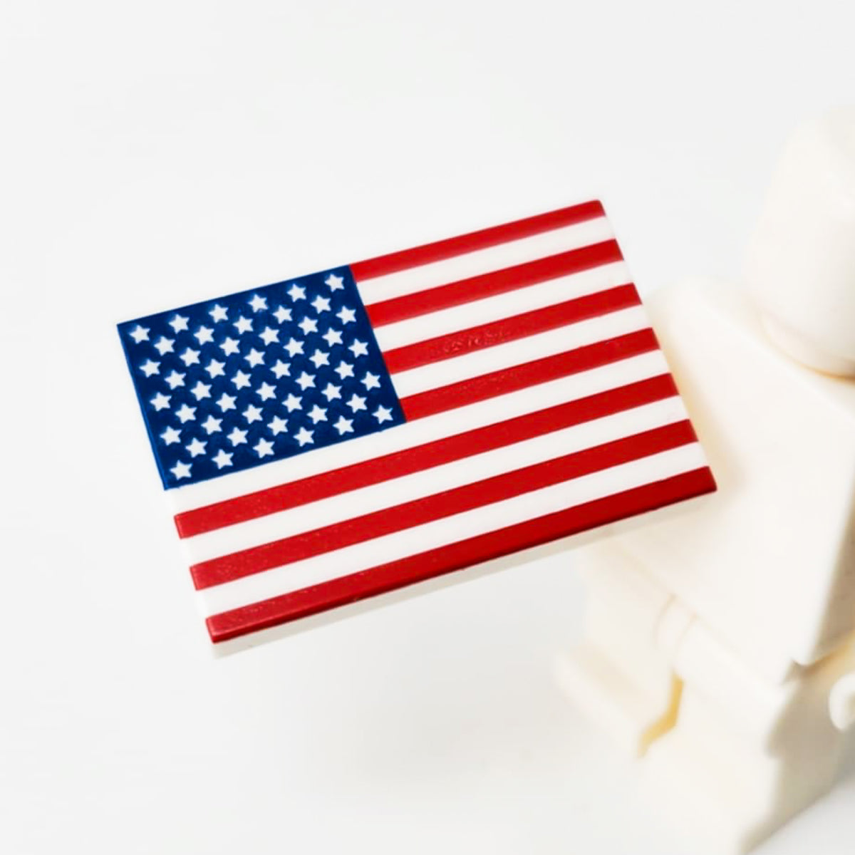 United States Flag 2x3 Tile (Custom Pad Printed LEGO) – Brick Mini