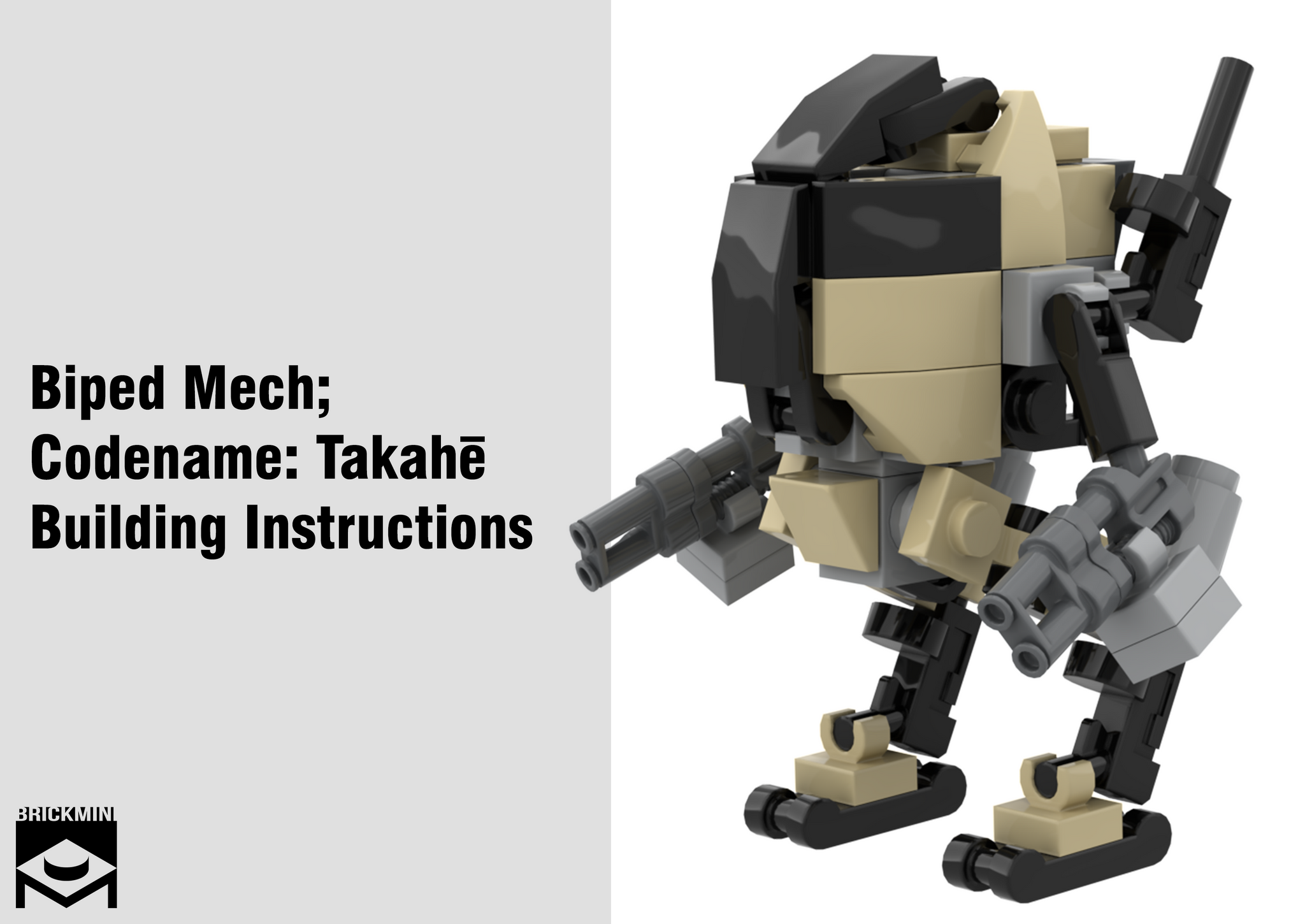 Mech and Tank Building Instructions – Brick Mini