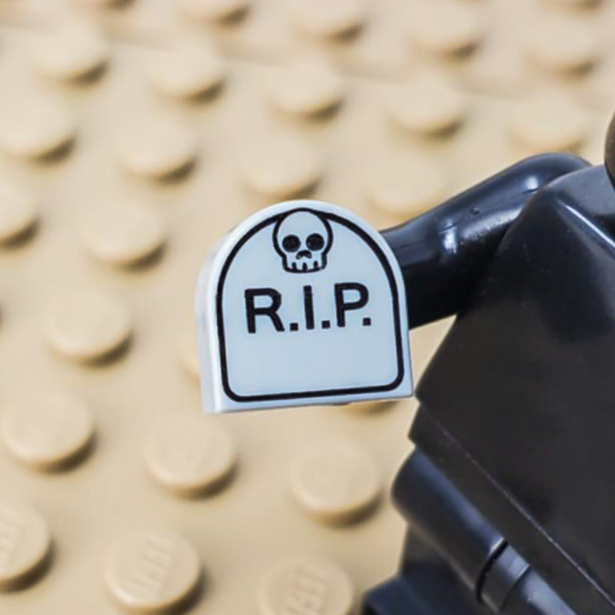 R.I.P. 1x1 Tile (Custom Pad Printed LEGO) – Brick Mini